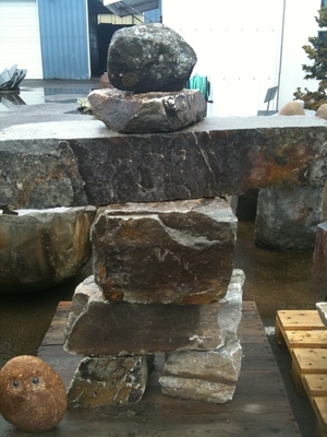 Inuksuk sculpture | Stone Garden Furniture and Elements