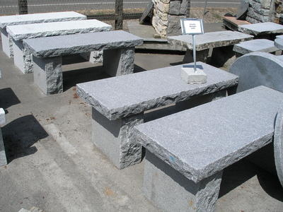 Classic Granite Garden Benches | Stone Garden Furniture and Elements
