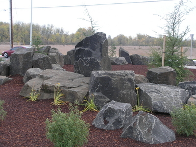 Black Basalt Boulders | Boulders