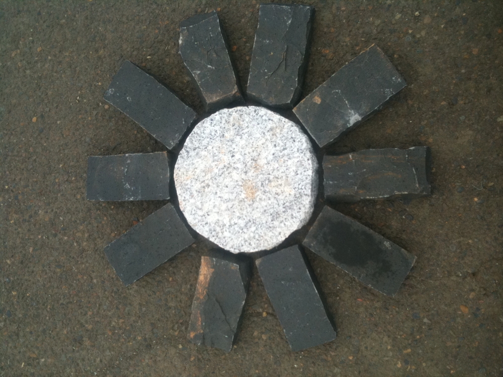 Round Granite Stepping Stones | Japanese Stone Lanterns & Basins