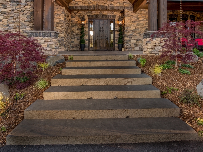 Black Basalt Treads | Stone Slabs, Treads & Stairway products