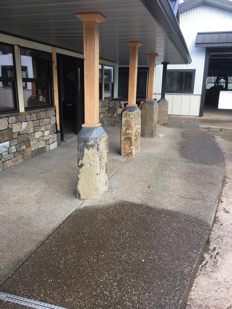 Basalt Column Post Bases - NEW ITEM! | Stone Columns & Bowls