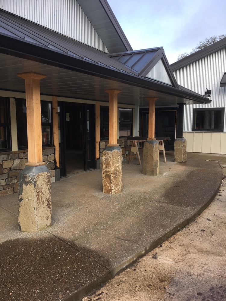 Basalt Column Post Bases - NEW ITEM! | Stone Columns & Bowls