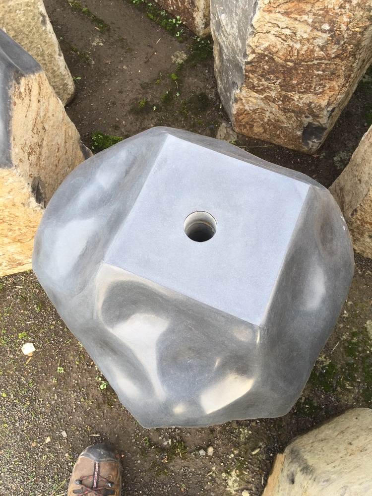 Basalt Column Post Bases - NEW ITEM! | Stone Columns & Bowls