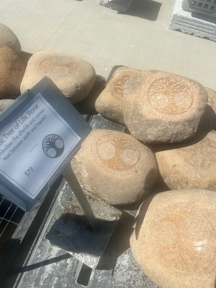 Celtic symbol stones | Stone Garden Furniture and Elements