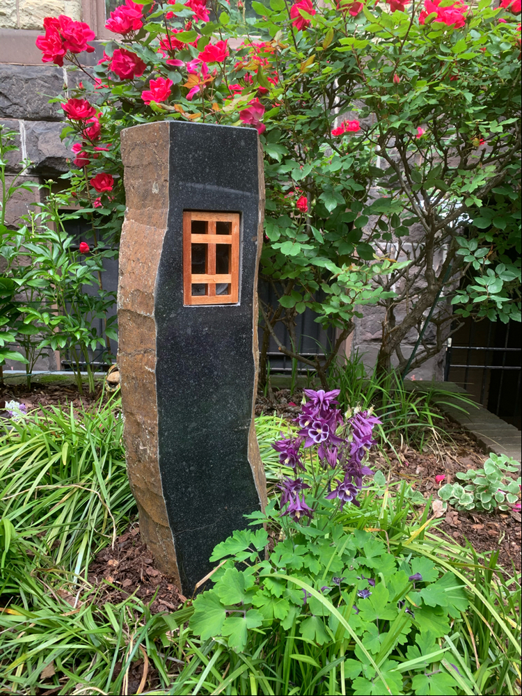 BASALT COLUMN LANTERN | Japanese Stone Lanterns & Basins