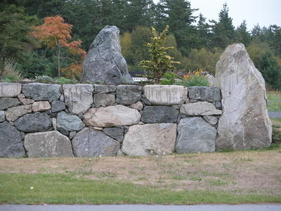 Granite Wall - drystack | Misc Stone Projects We Like!