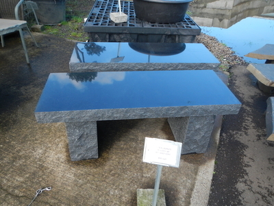 Classic Granite Garden Benches | Stone Garden Furniture and Elements