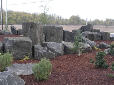 Black Basalt Boulders | Boulders