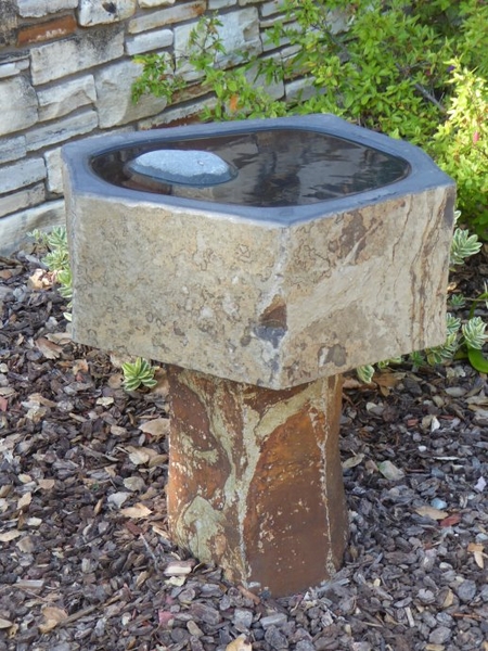 Columnar Basalt Birdbaths | Japanese Stone Lanterns & Basins